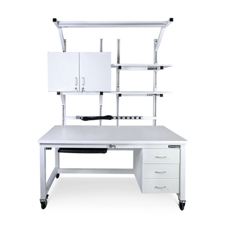 Ergonomic Height Adjustable Lab Bench for Hospital
